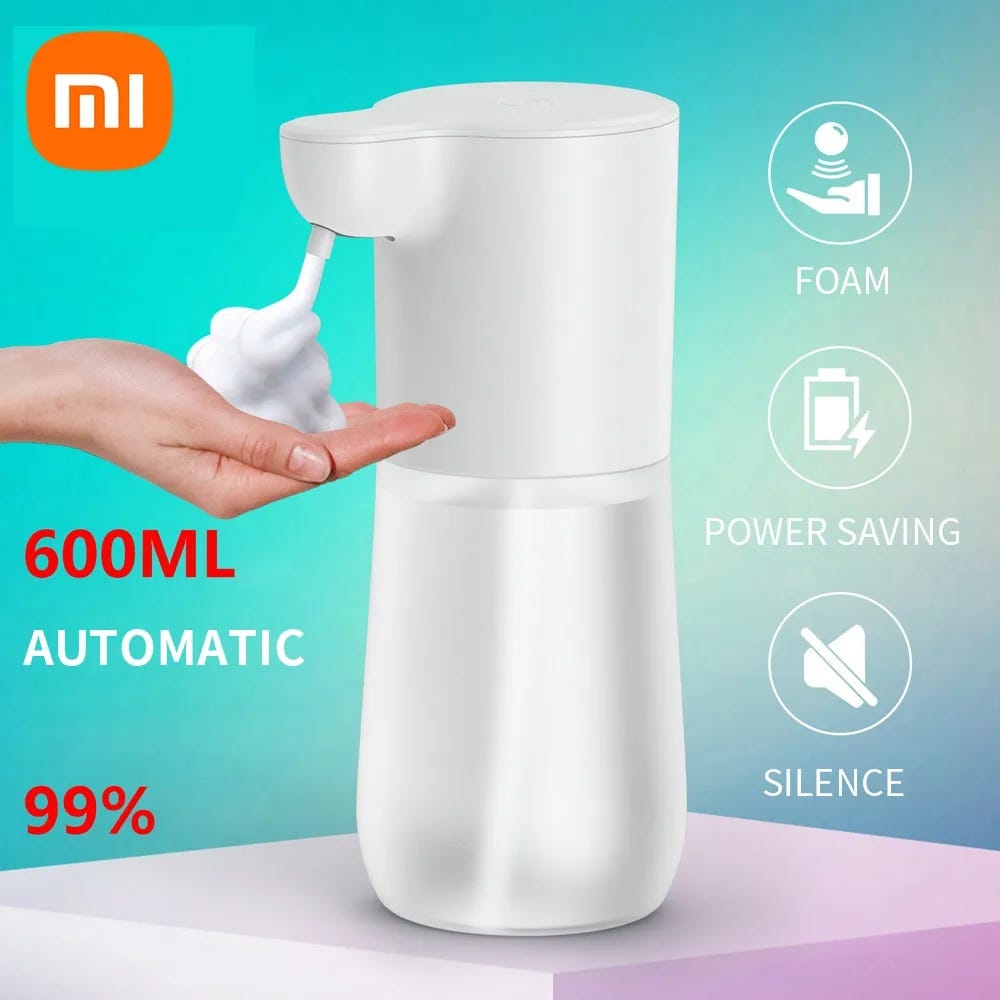 Best Price! Xiaomi 2000mAh USB Charging Automatic Induction Foam Soap ...