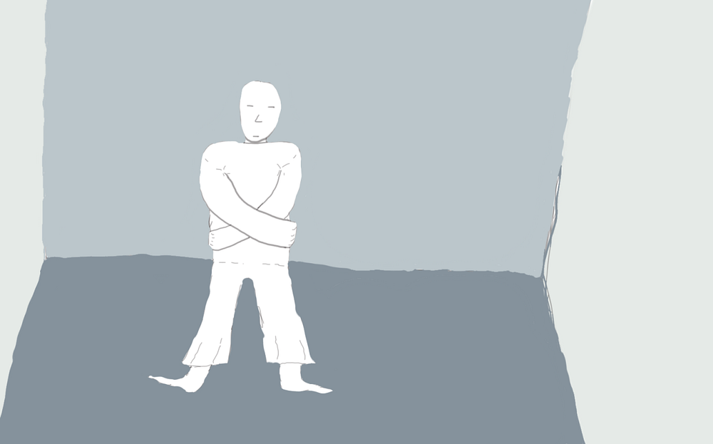 Day 165: Lone. I’m slowly losing my grip on reality… | by Drawing ...