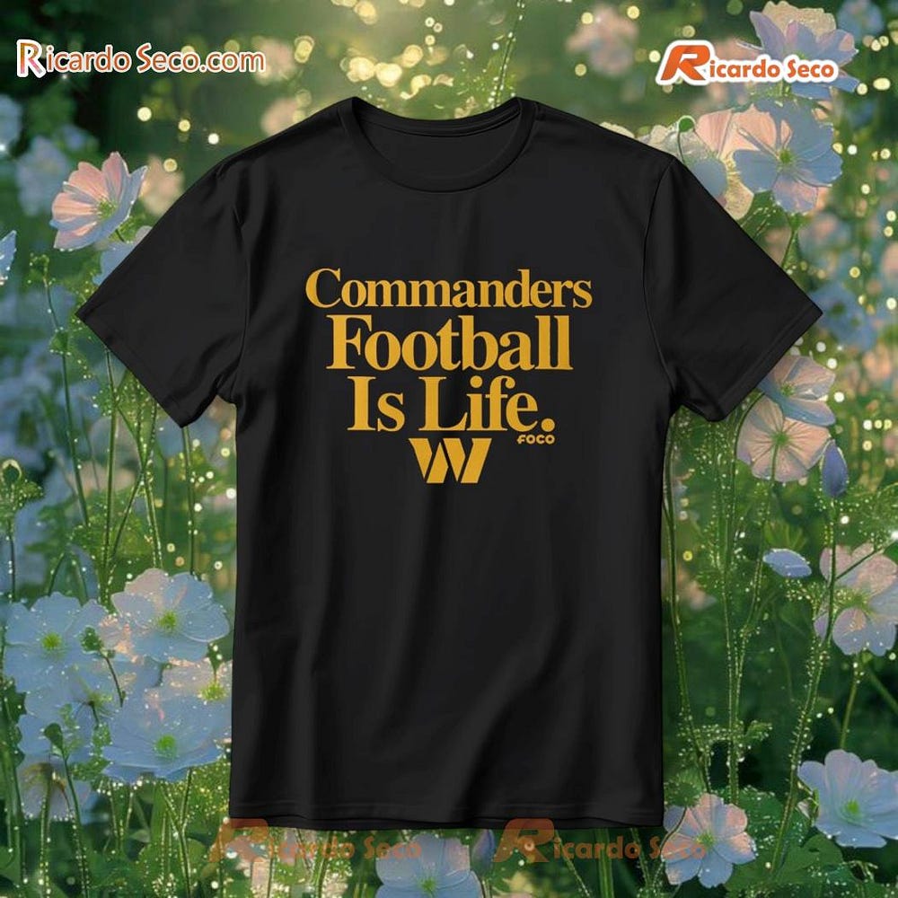 Commanders Football: Coach Quinn Fan Tee — It’s Life | by Ricardo-seco ...