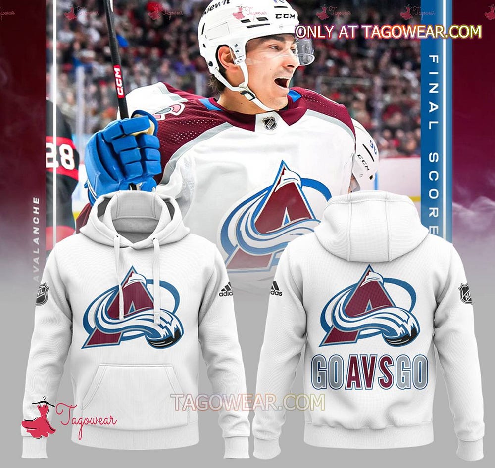 Embrace the Avalanche Spirit: Colorado Avalanche GoAvsGo Hoodie | by ...