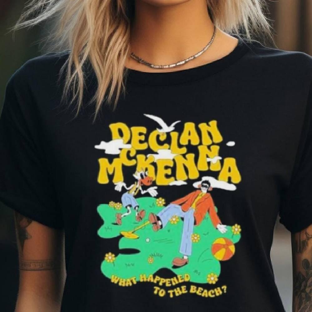 Declan Mckenna Dancing With The Cow Uk 2024 Tour Shirt - bestdad - Medium