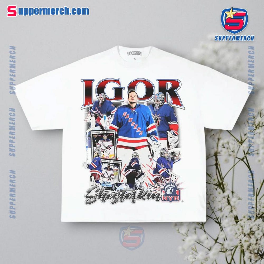 Show Your Rangers Pride with the Igor Shesterkin Bootleg T-Shirt | by ...