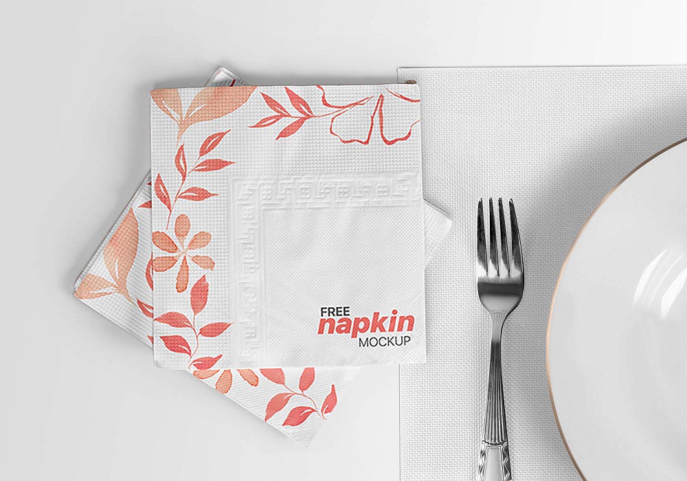 428+ Free Download Famous Paper Napkin Mockup References Psd Template ...