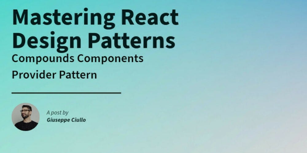 Mastering React Design Patterns: Creating a Tabs Component | by Giuseppe Ciullo | Stackademic