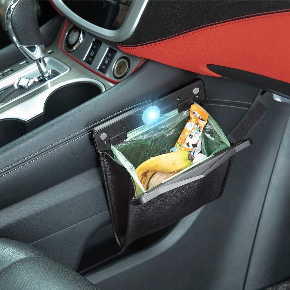 Revolutionize Your Car’s Cleanliness with the Ultimate LED Car Trash ...