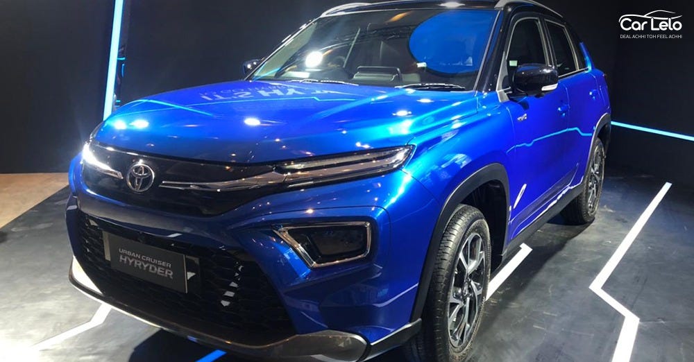 Toyota Urban Cruiser Hyryder Fully Revealed for India | by Car Lelo ...
