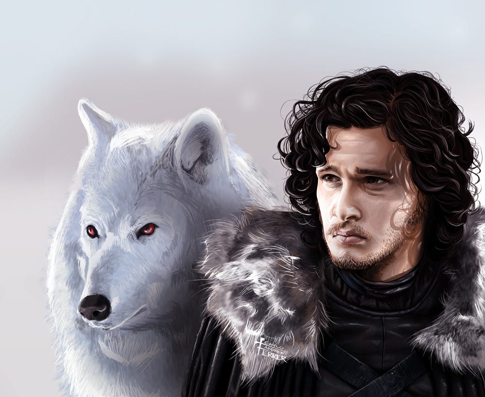 Direwolf Game Of Thrones Wallpaper
