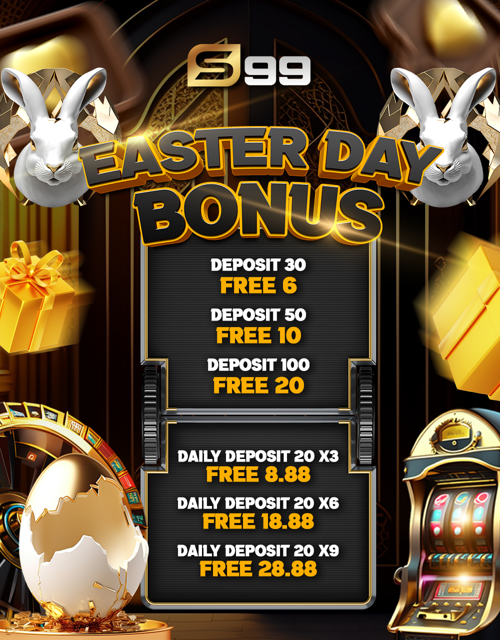 Celebrate Easter with Big Wins at S99AU Online Casino! | by S99AU | Mar ...