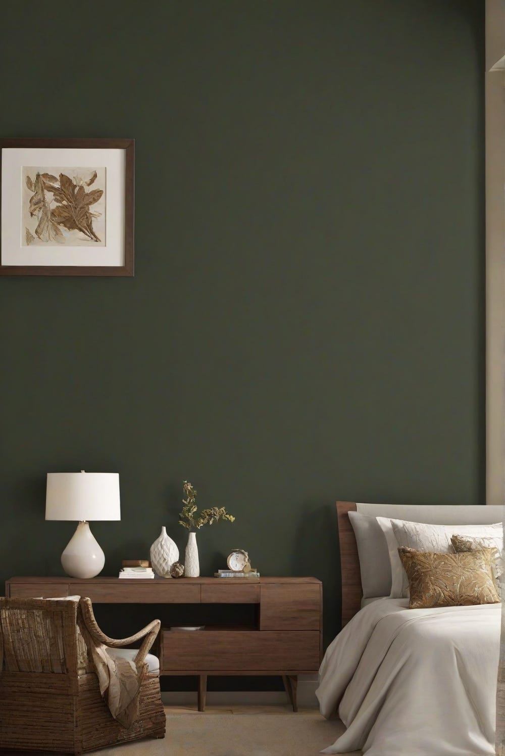 Bedroom: Deep Forest Brown (SW 9175) is a rich and luxurious paint ...