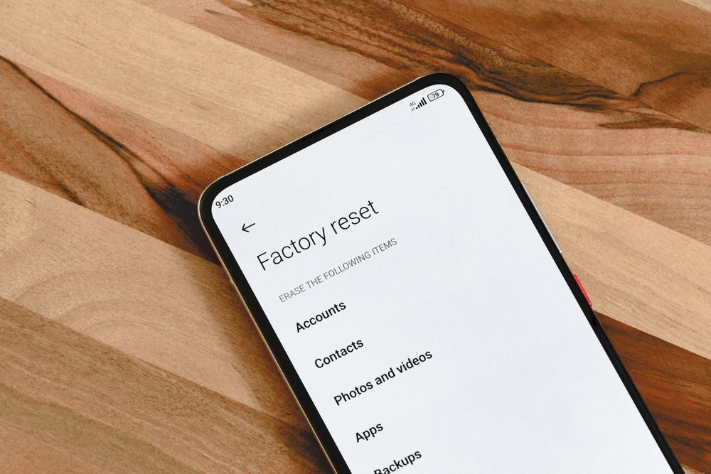 How to Factory Reset Your Electronics: A Wiping Device Data Guide ...
