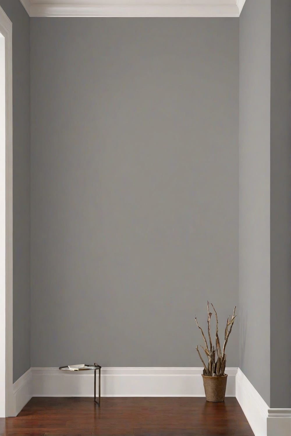 Living Room Walls: Summit Gray SW 7669–2024 Wall Paint Guide | by Home ...