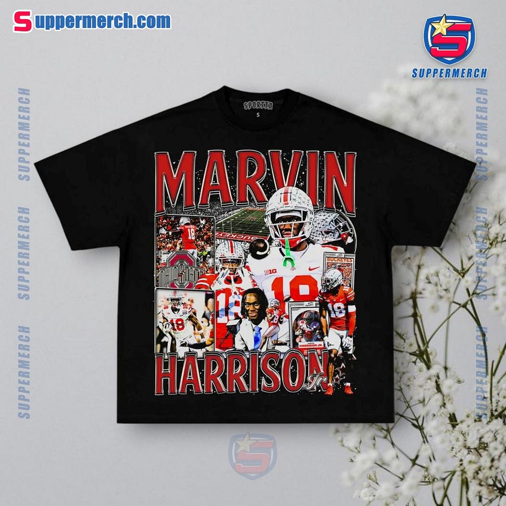 Show Your Buckeye Pride with the Marvin Harrison Bootleg T-Shirt! | by ...
