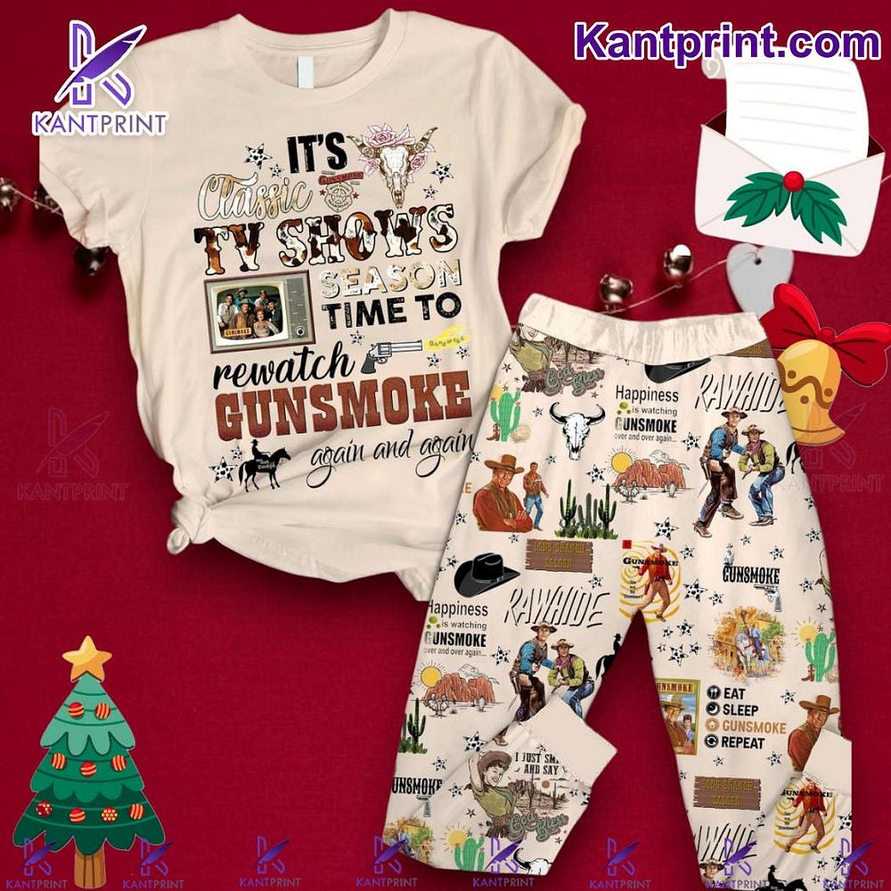Gunsmoke Pajamas: Rewatch Your Favorite Classic TV Show in Comfort | by ...