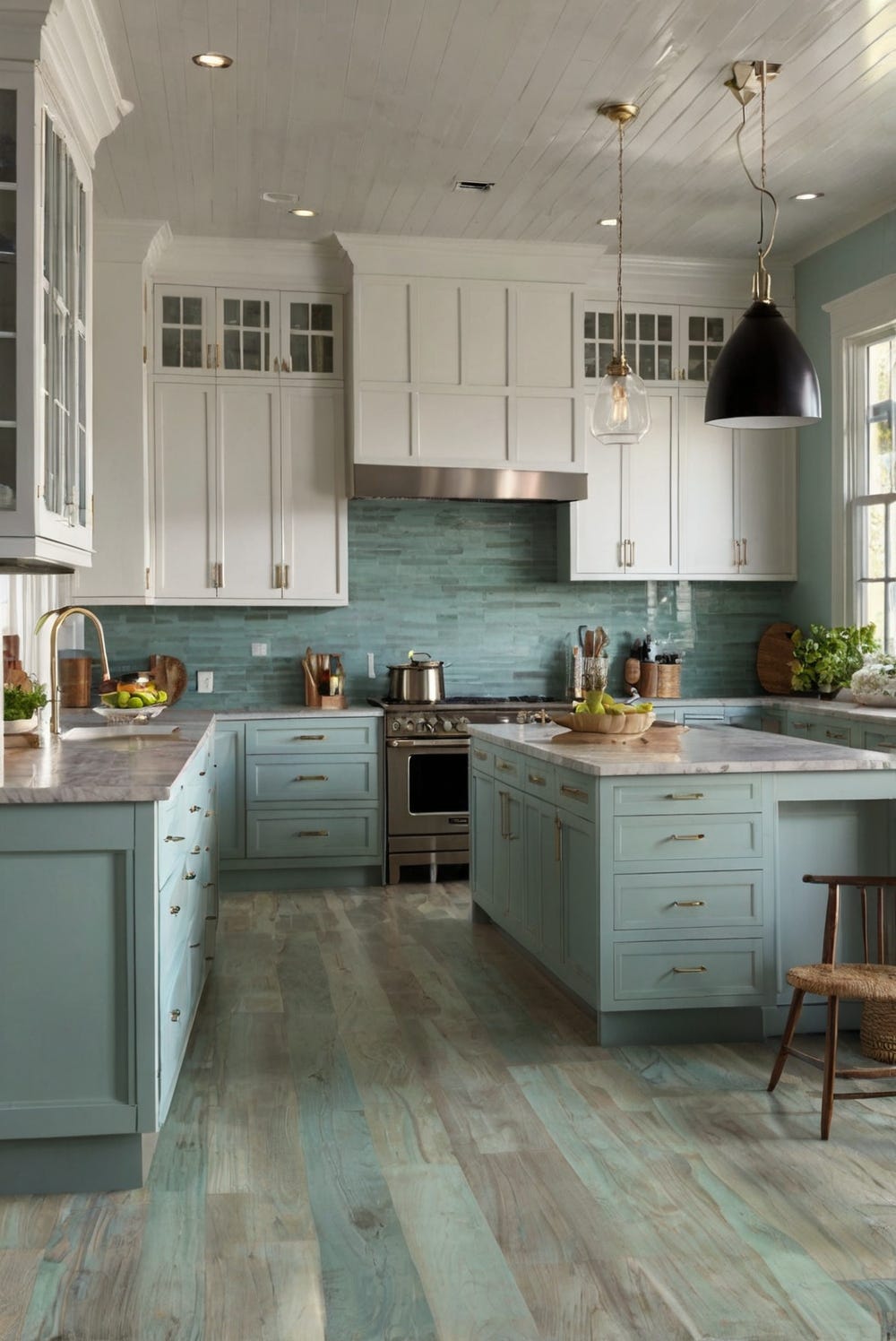 How can I create seamless transitions between different flooring ...