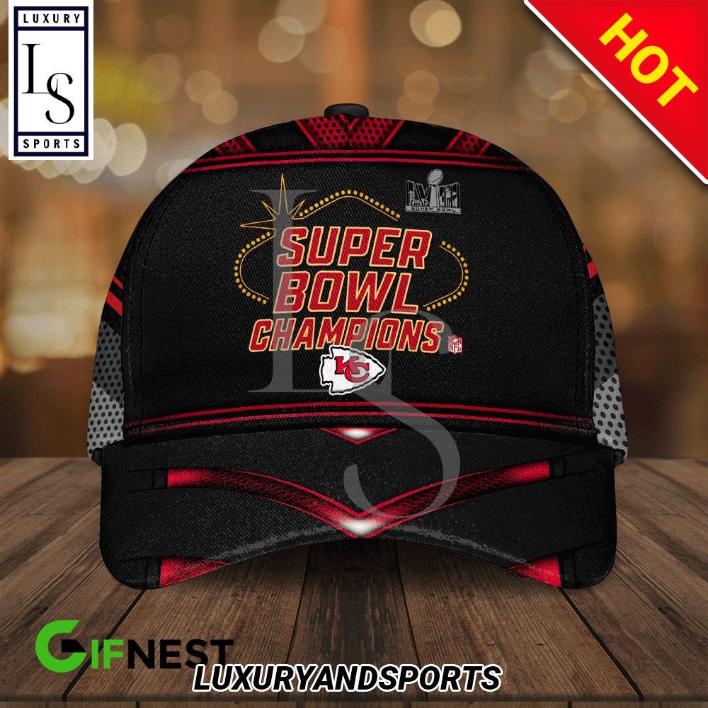 KCC Super Bowl Champions Black Classic Cap | by LuxuryAndSports | Feb ...