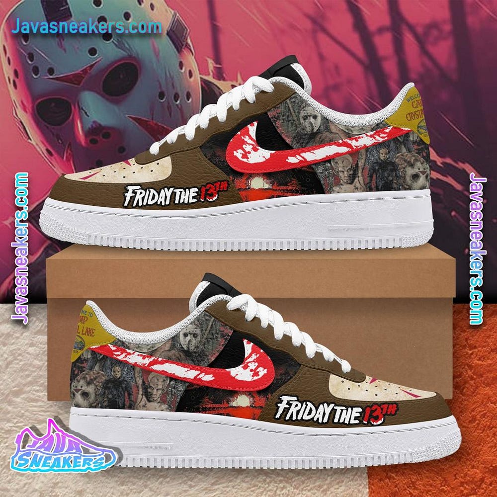 Step Into Terror: Friday the 13th Air Force Shoes for the Horror Fan ...