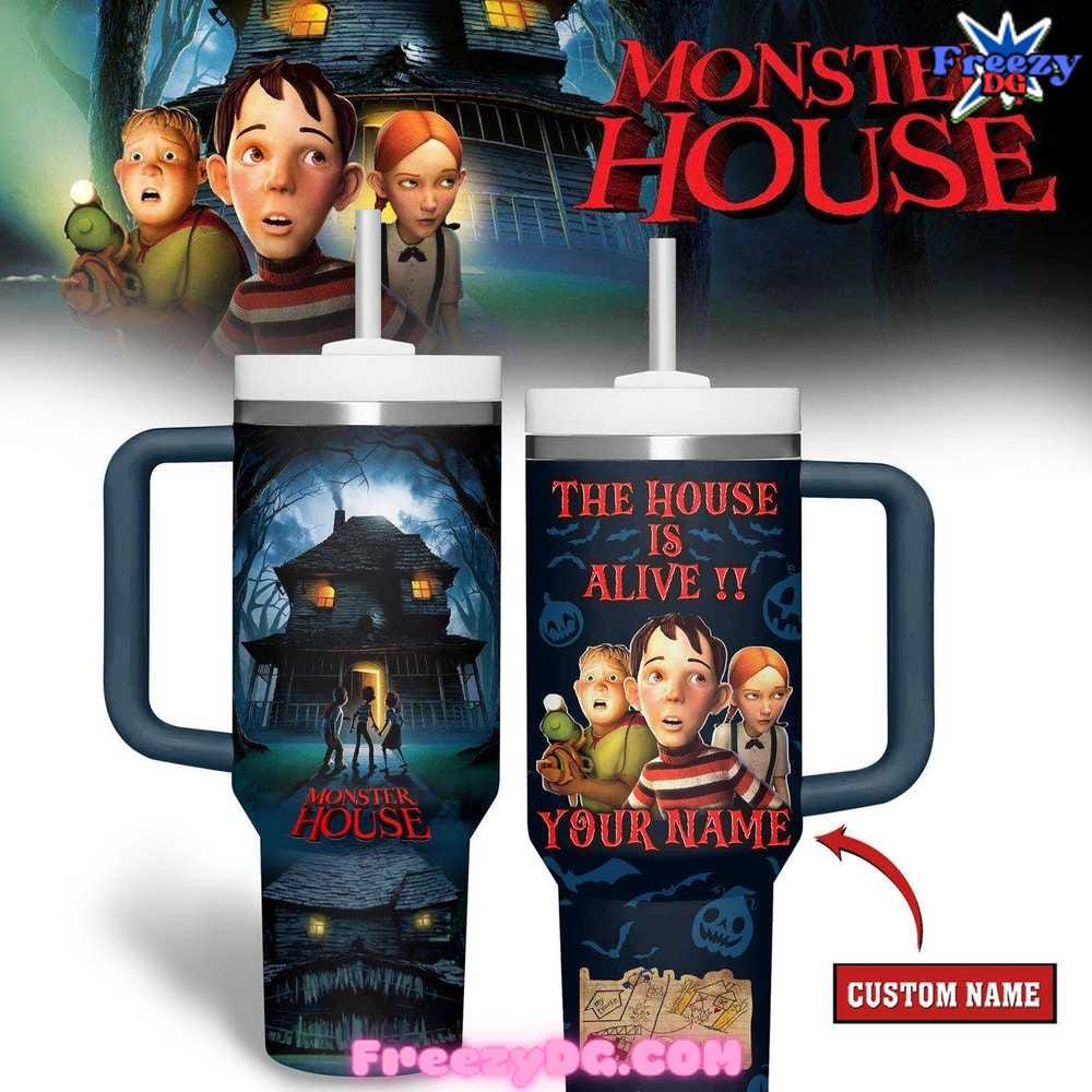 Monster House Custom Stanley Tumbler Cup | by FreezyDG.Store | Sep ...