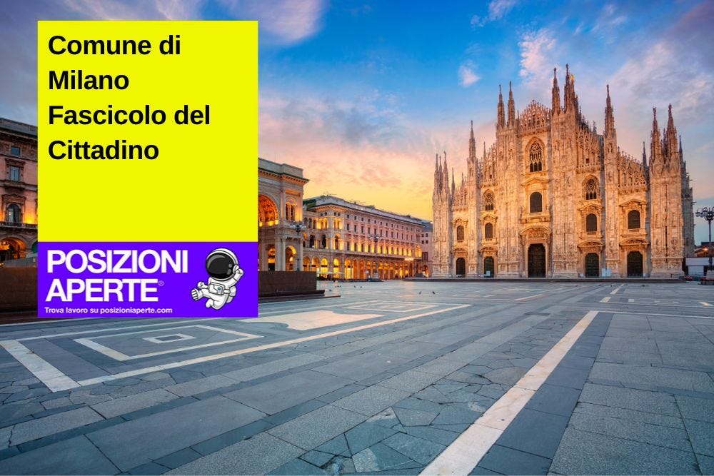 Comune di Milano Fascicolo del Cittadino | by The Expert | Medium