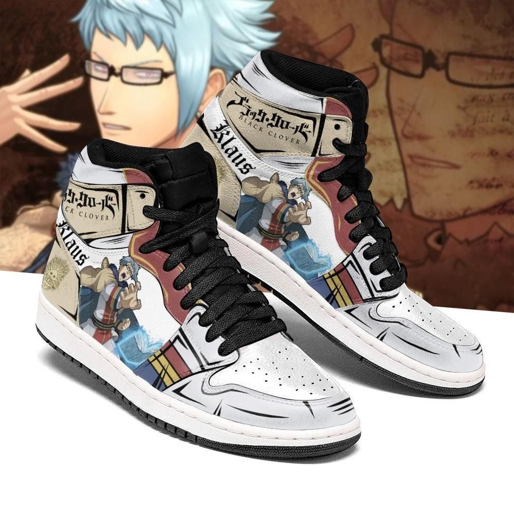 Golden Dawn Klaus Sneakers Black Clover Anime Shoes 2024 Style Design ...