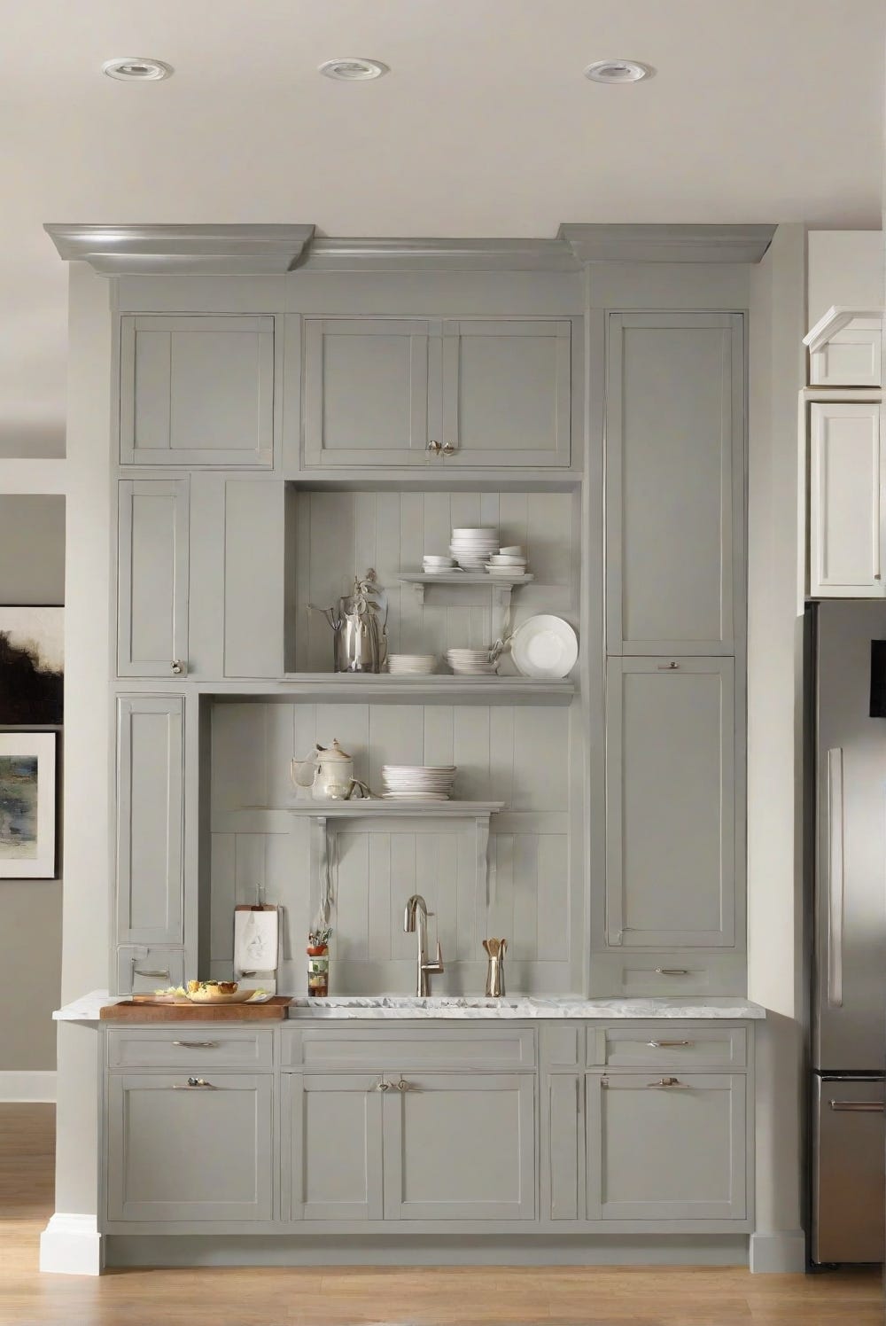 Kitchen Cabinets: Full Moon SW 6679–2024 Kitchen Cabinet Paint Guide ...