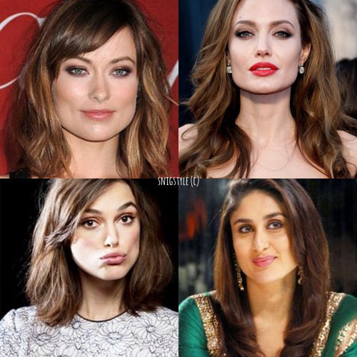 Square Face Shape Celebrities
