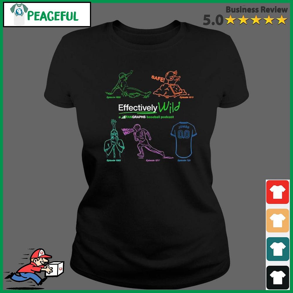 FanGraphs Effectively Wild Podcast 10th Anniversary Shirt | by ...