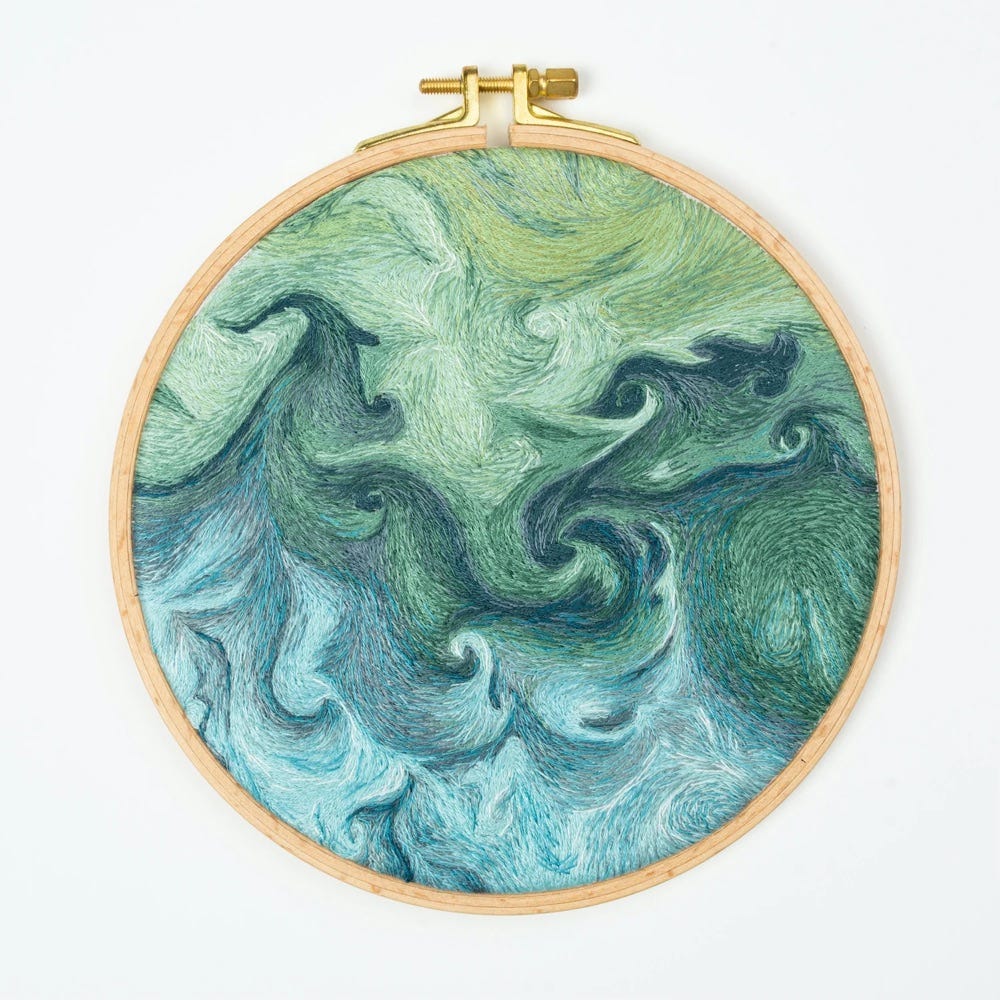 “Innovative Artistry: Satellite Imagery Inspires Danielle Currie’s ...
