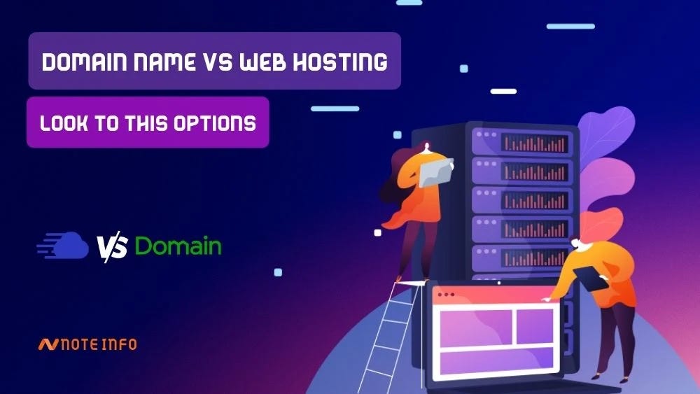 Domain Name vs Web Hosting — What is the Difference between him? | by ...