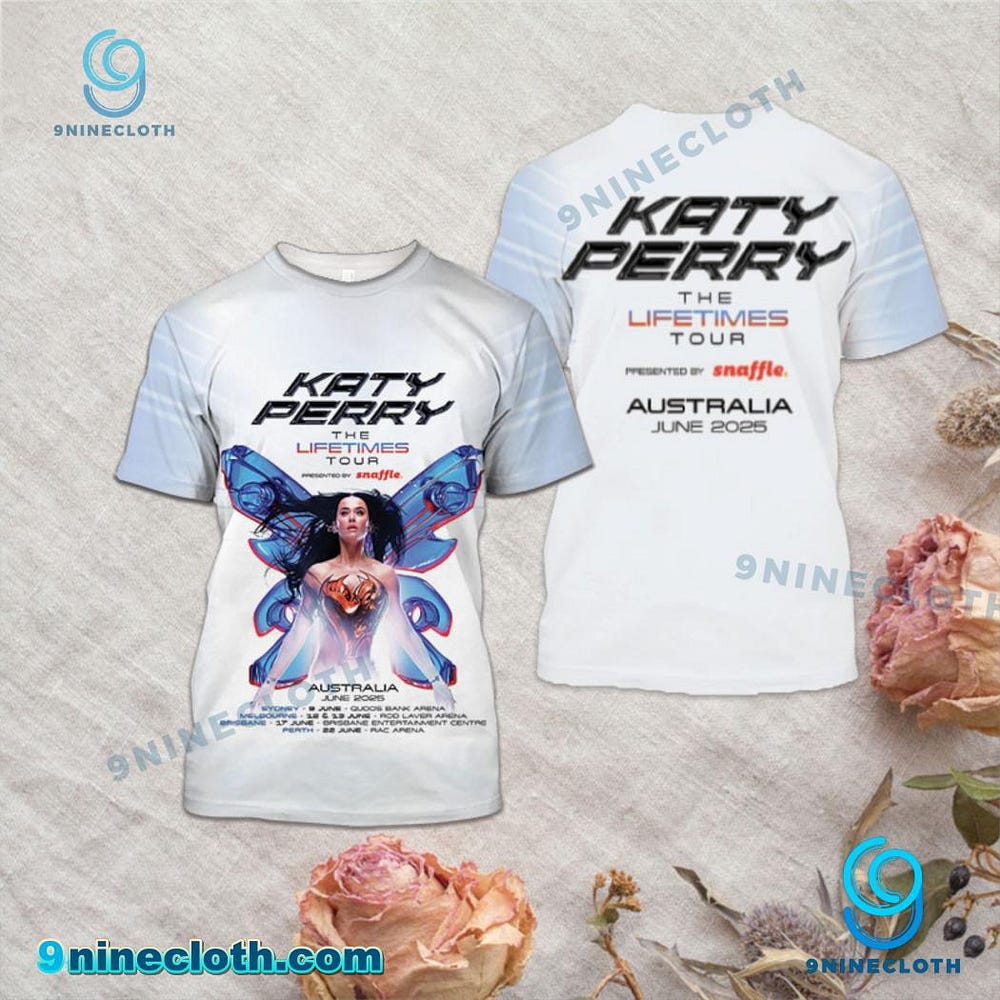 Katy Perry’s “The Lifetime Tour” Australia June 2025: A Must-Have for ...