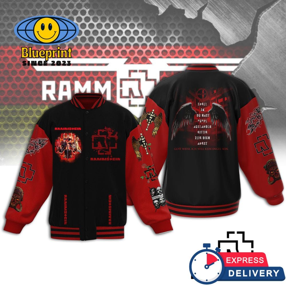 Rammstein Metal Baseball Jacket. Buy it now… | by Henqua106 | Medium