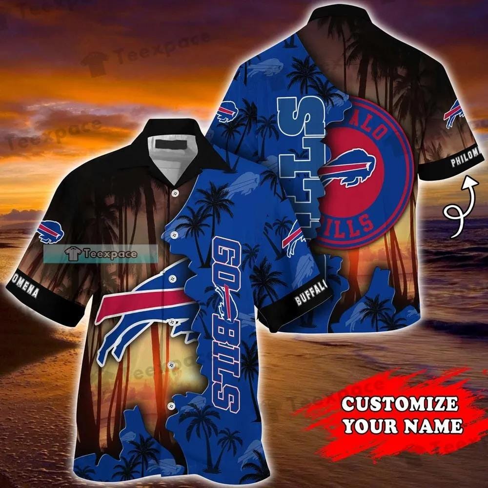 Customized Buffalo Bills Summer Hawaii Shirt | by Bfbillsfanstore | Oct ...