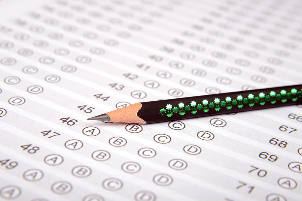 Multiple Choice Test