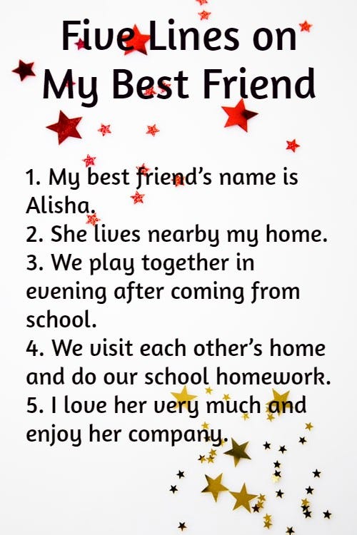 2 Best Lines For Best Friend