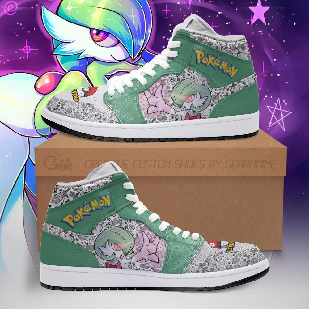 Gardevoir Sneakers Custom Anime Pokemon Shoes | by MewTwo Shoes | Jun ...