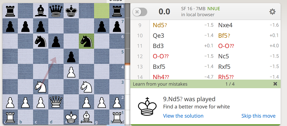 Lichess Turns Your Blunders into Puzzles | Getting Into Chess