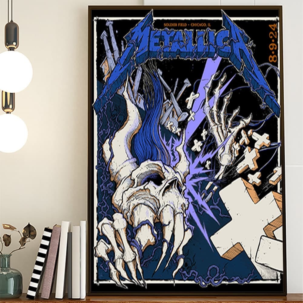Metallica M72 Chicago M72 North American World Tour With Five Finger ...