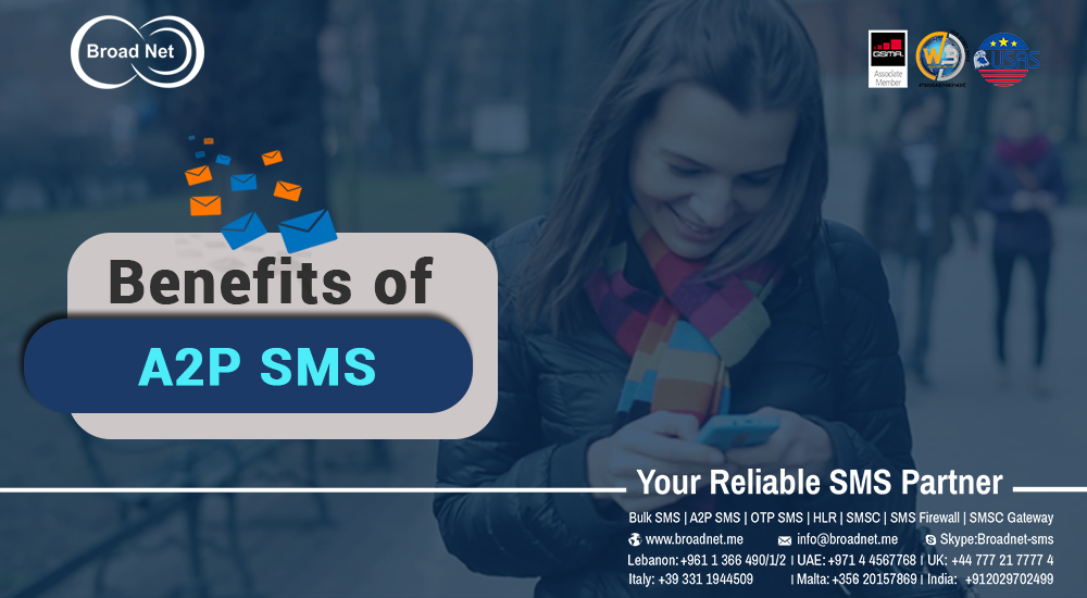 Benefits of A2P SMS via BroadNet. BroadNet is assisting its small and… | by SMS verification ...