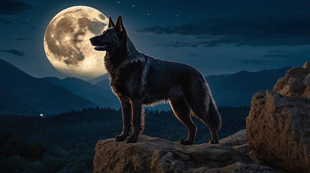 All Black German Shepherd: Unveiling the Majestic Midnight Canine | by ...