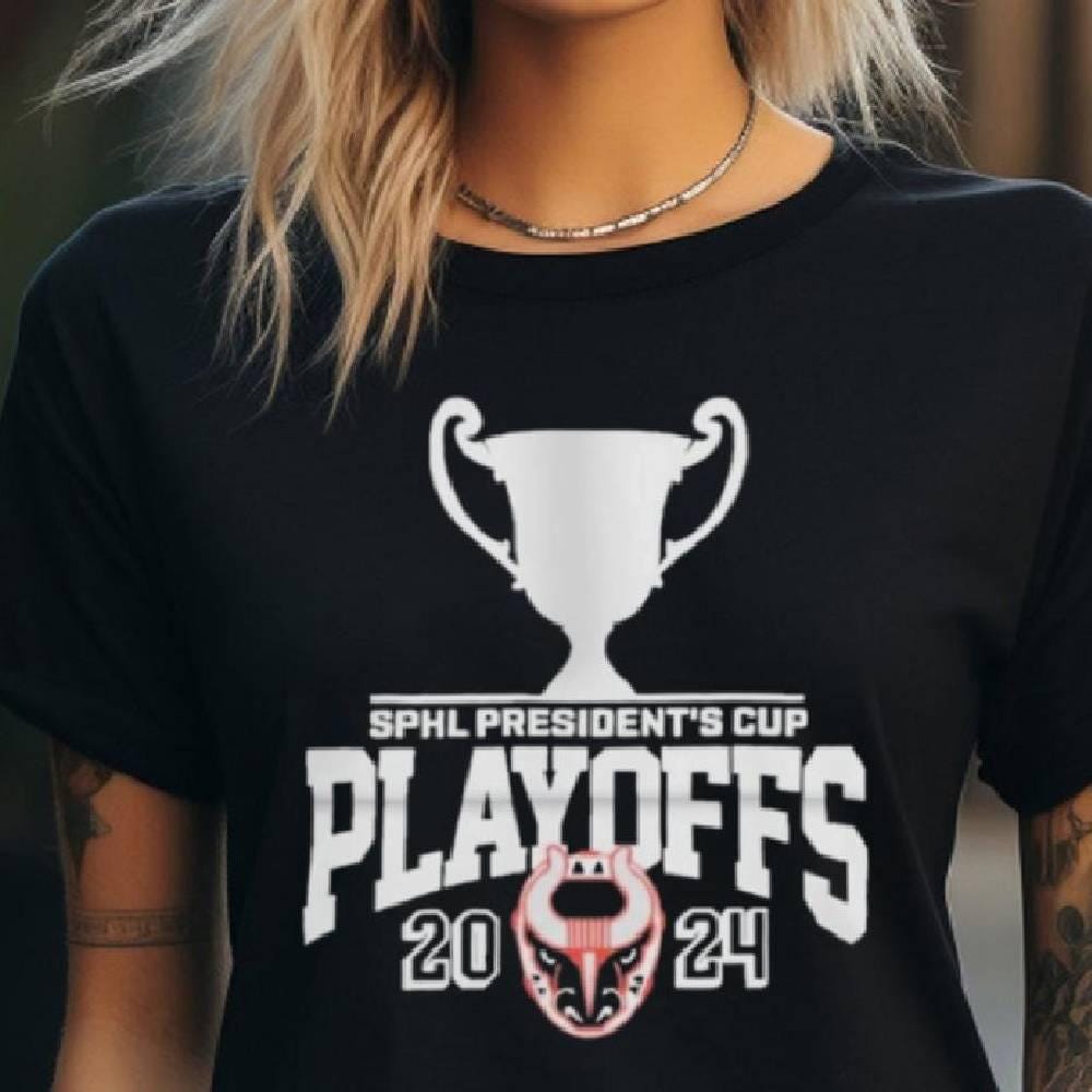 Birmingham Bulls 2024 Sphl President’s Playoffs Shirt - Etsyee - Medium