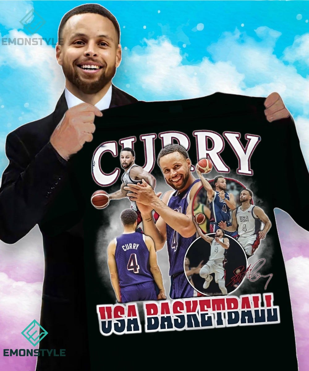 Celebrate Stephen Curry’s Olympic Gold with This Exclusive Shirt | by ...