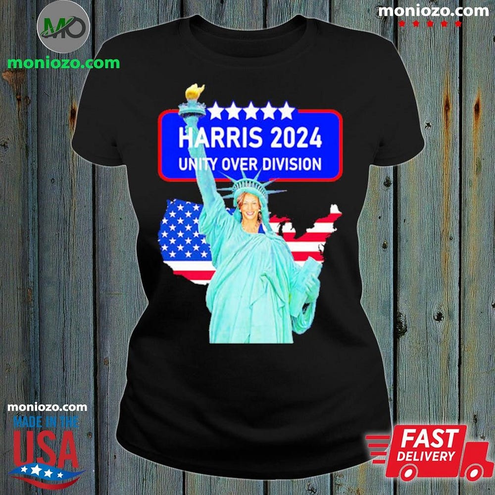 Official Harris 2024 unity over division Shirt, hoodie, tank top ...