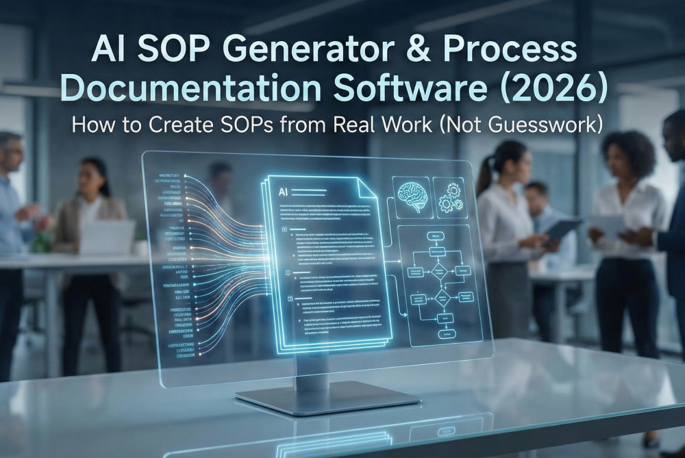 AI SOP Generator & Process Documentation Software (2026): How to Create ...