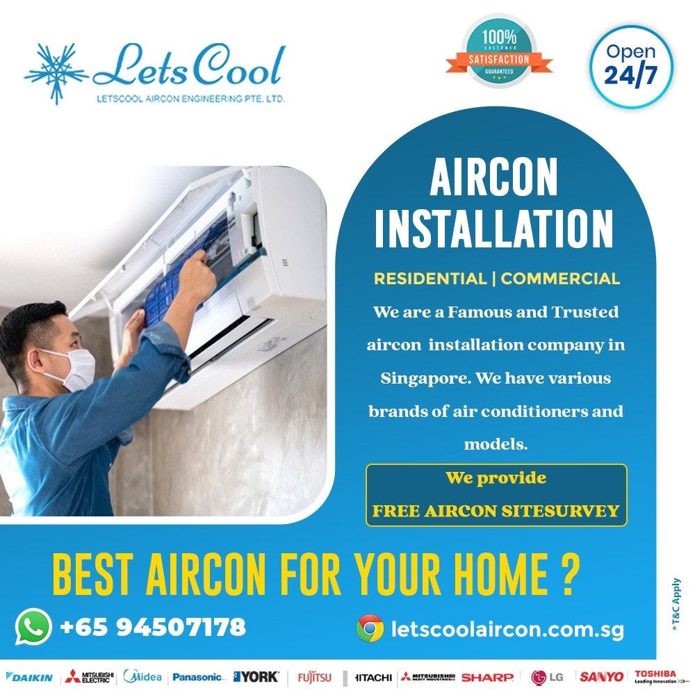 Aircon installation singapore - Giwip - Medium