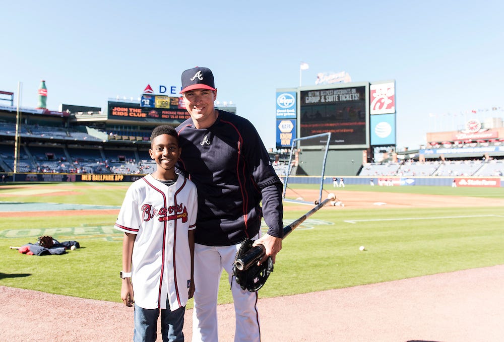 Josh Mack Gets VIP Treatment at Turner Field #KellysKids | by MLB.com ...