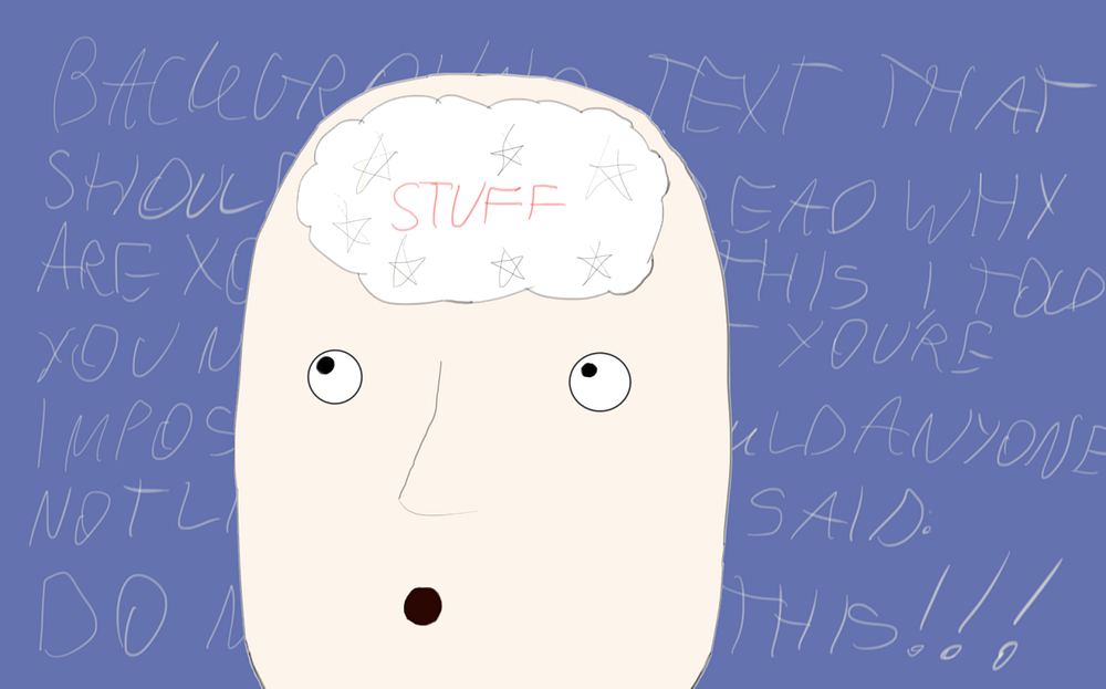 Day 120: What’s On Your Mind?. I really had no clue what to draw… | by ...