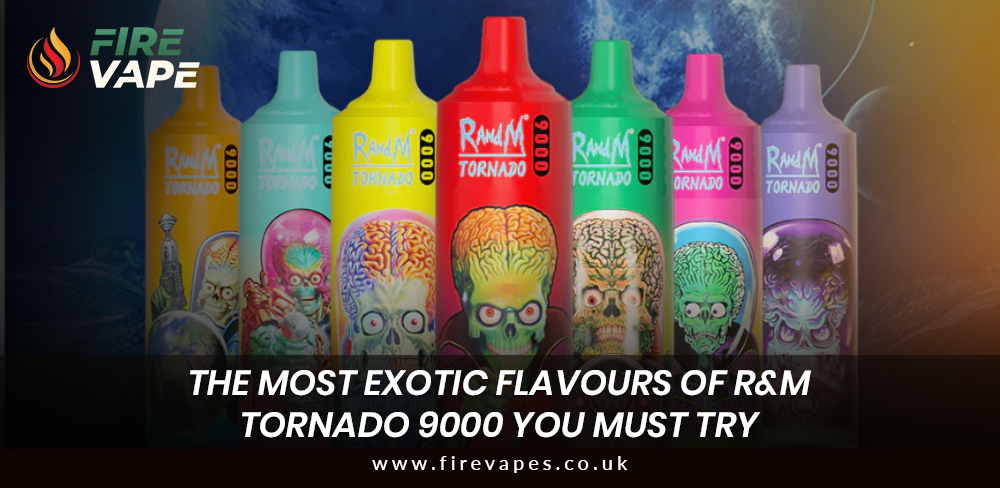 The Most Exotic Flavours of R&M Tornado 9000 you must try | by ...