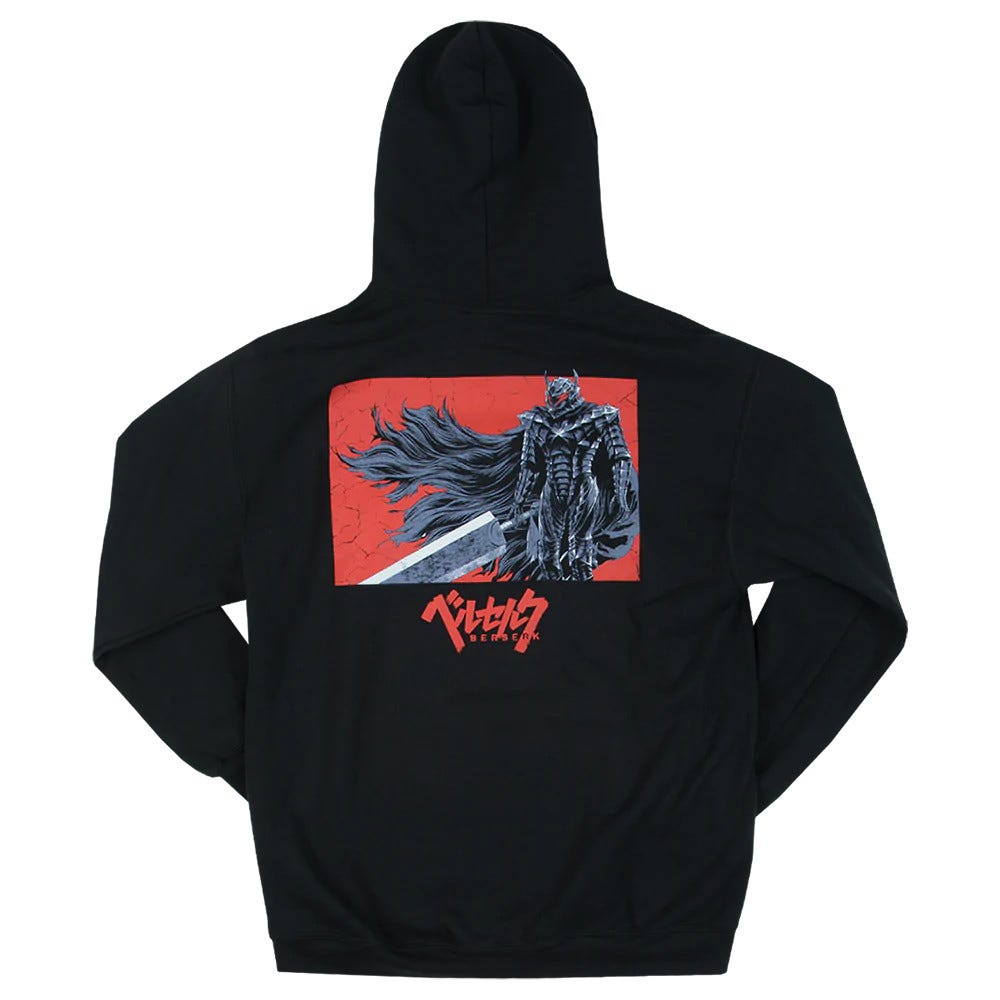 Berserk Hoodies — Berserk Guts Legend Manga Pullover Hoodie - Berserk ...