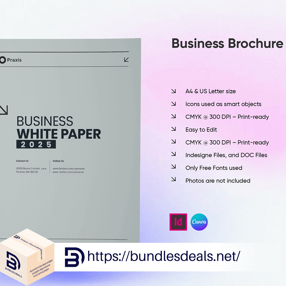 White Paper Template 2024 | by Bundles Deals | Jan, 2024 | Medium