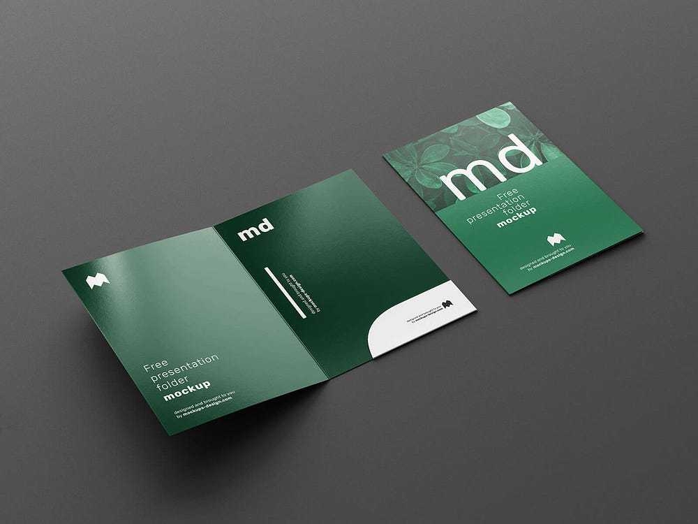 183+ Free Download Cool A4 Presentation Folder Psd Mockup References ...