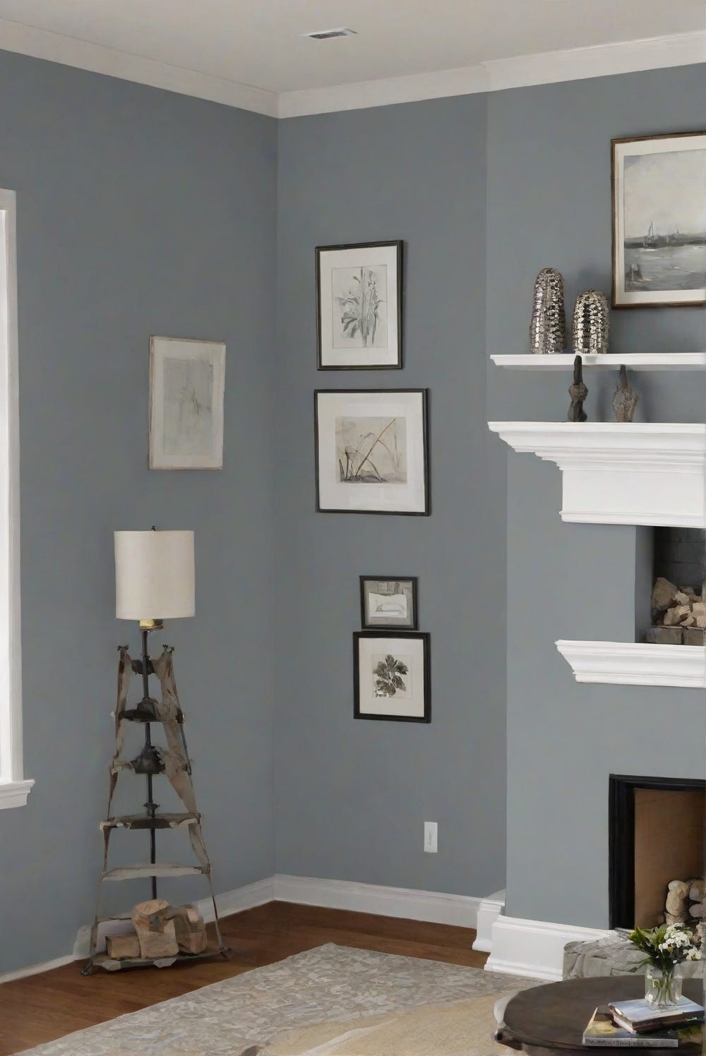 Is Harbor Gray (N206–3) wall paint good for a living room? [2024 ...